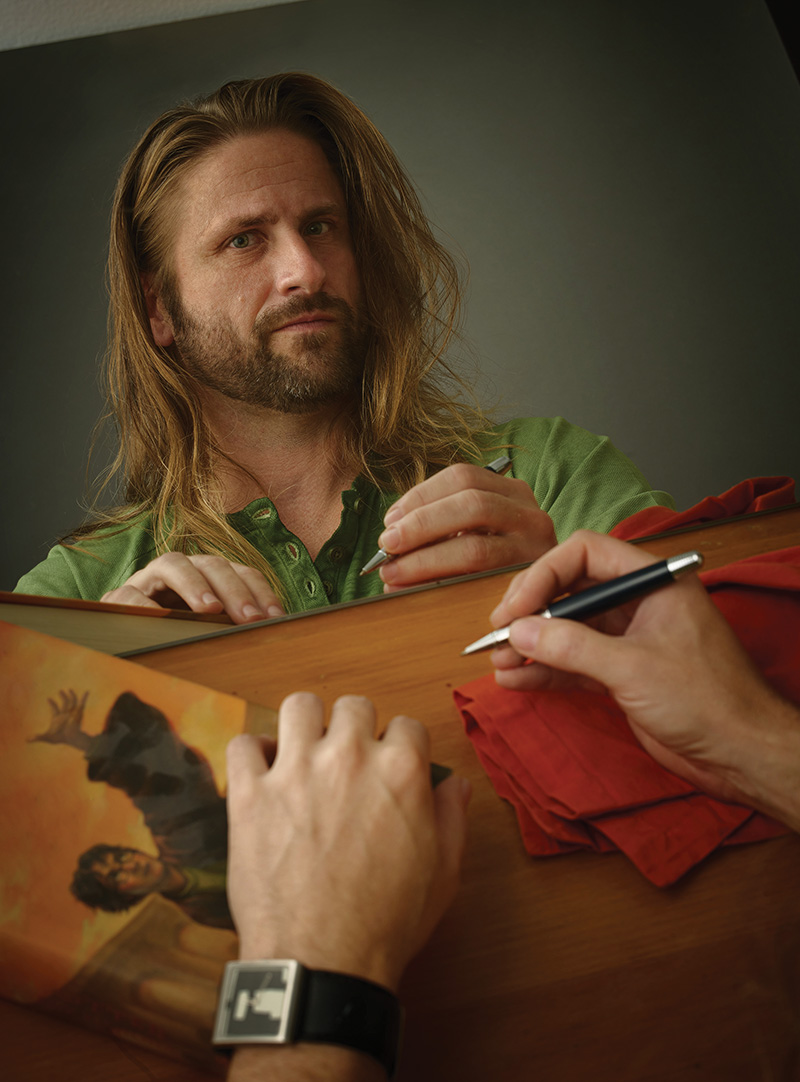 Princetonians Photo: Hand Model George Butts ’08 | Princeton Alumni Weekly