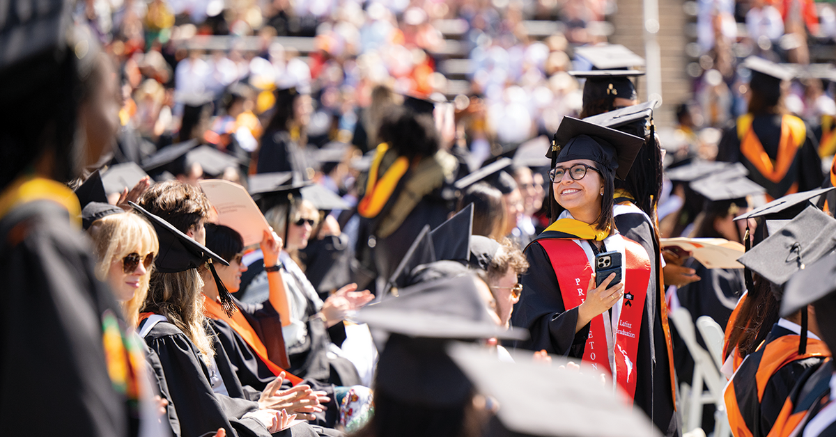 At 2024 Commencement, Grads Celebrate Learning Together | Princeton ...