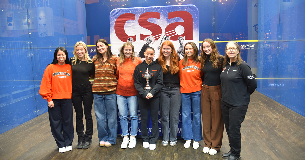 Zeina Zein ’27, Princeton Women’s Squash Vie for National Title ...