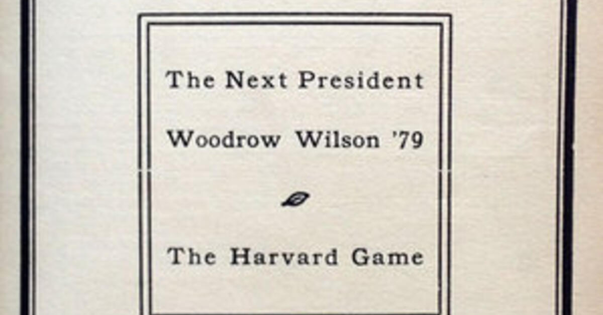 Today in Princeton history, 1912: Wilson wins! | Princeton Alumni Weekly
