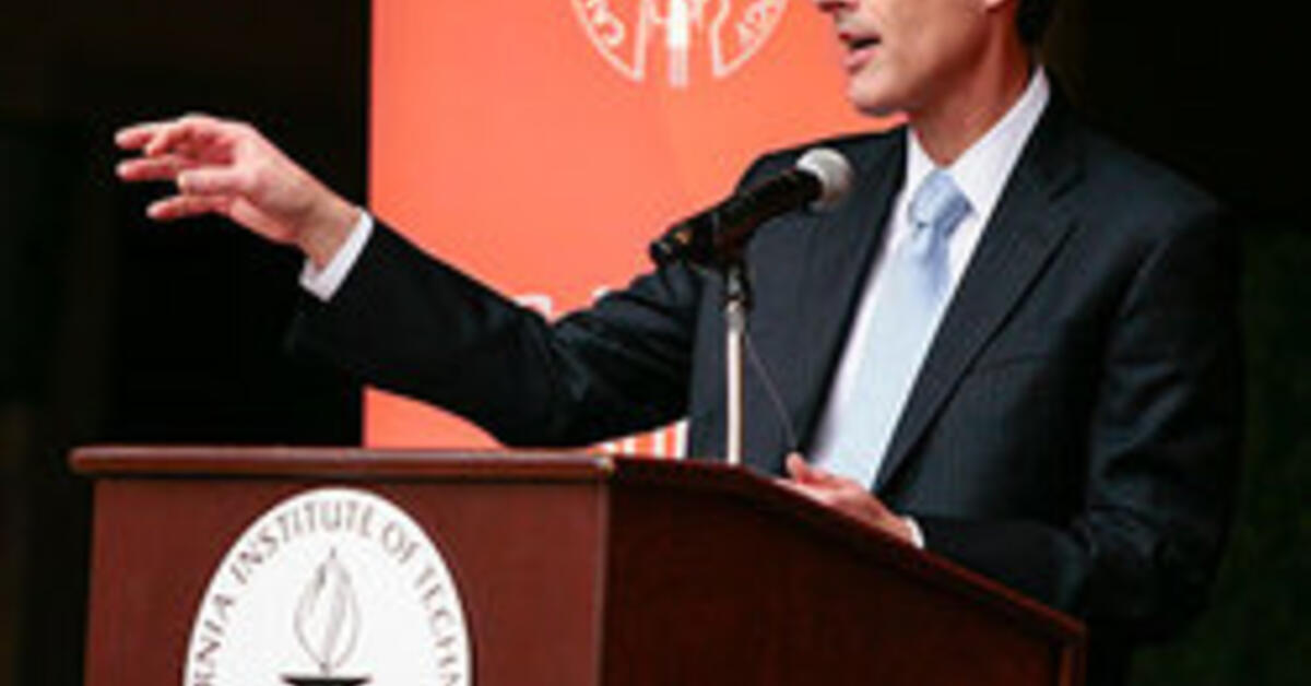 Tiger of the Week: Physicist Thomas Rosenbaum *82, the Next President ...