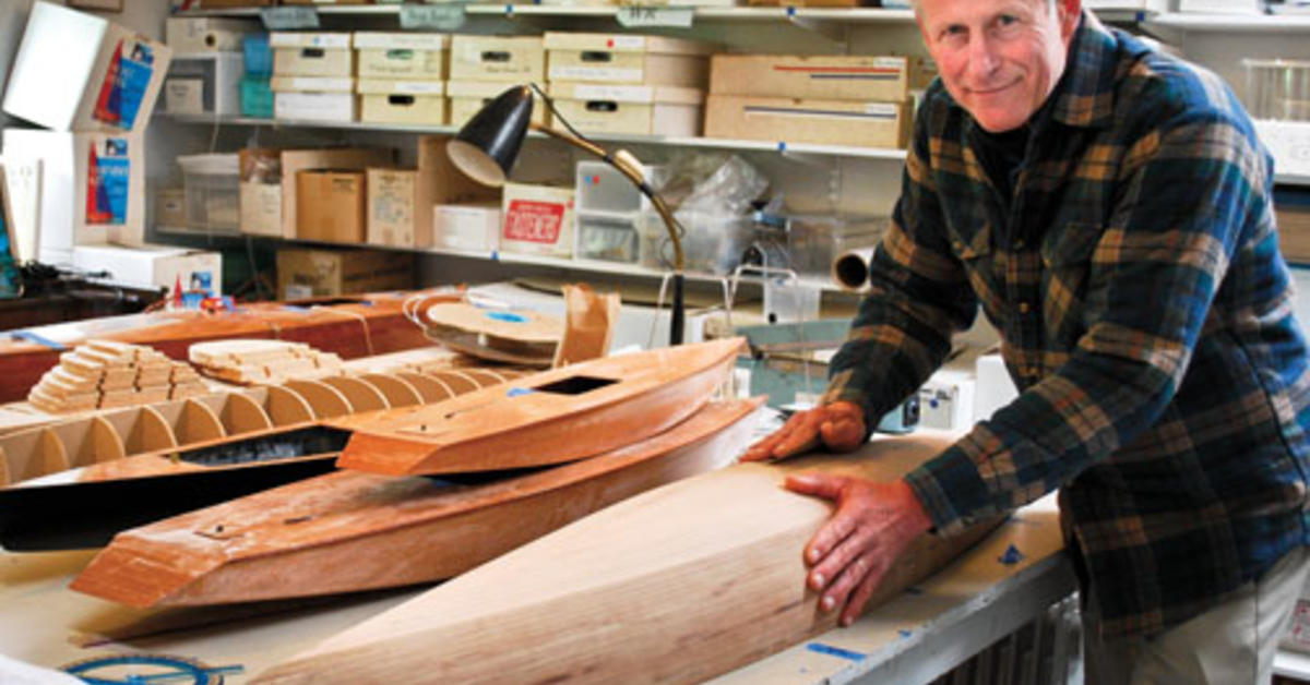 Alumni Profile Will Lesh 74 model sailboat maker Princeton Alumni Weekly