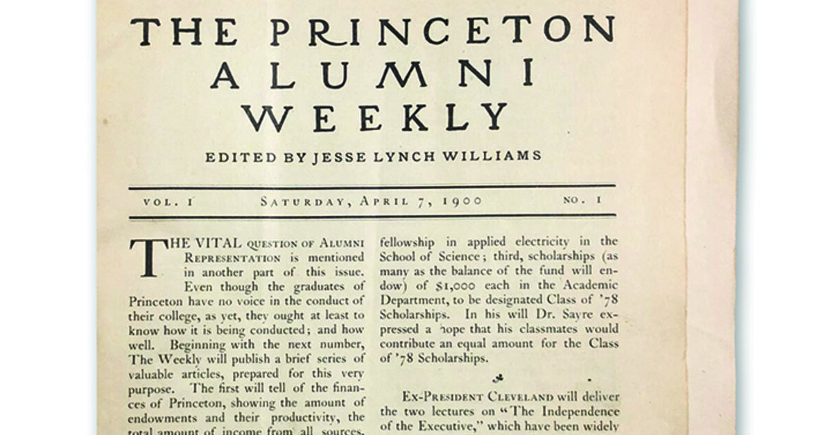 PAW’s Future: An Agreement | Princeton Alumni Weekly