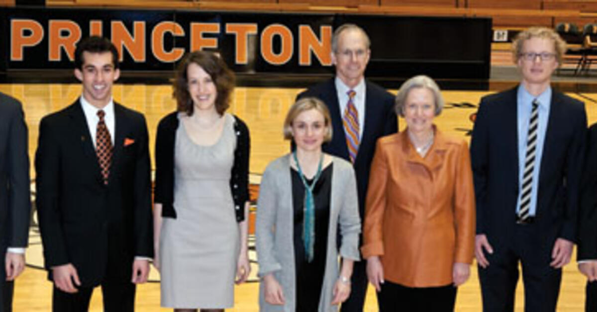 Student, alumni award winners | Princeton Alumni Weekly