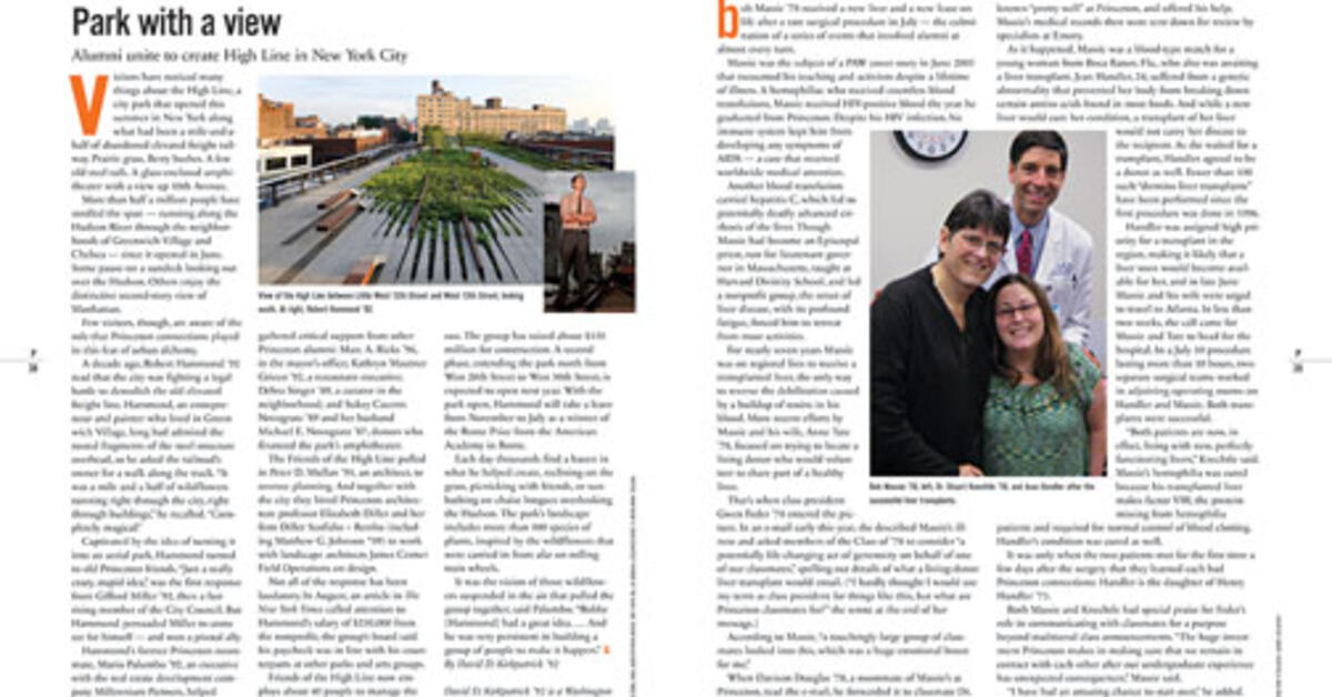 From the Editor | Princeton Alumni Weekly