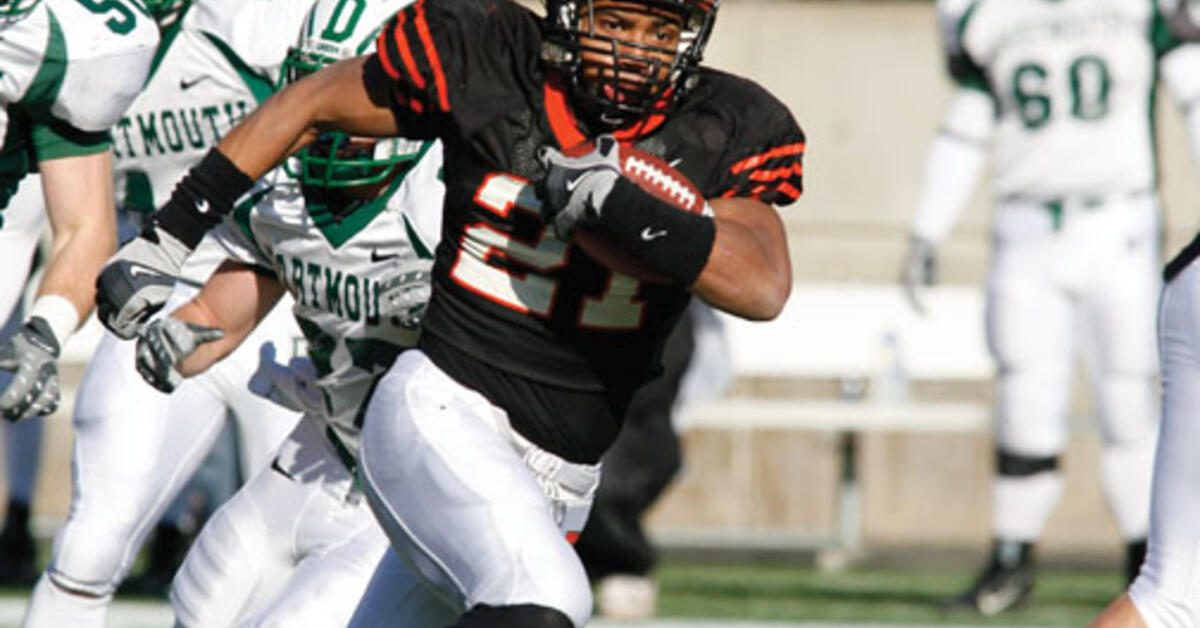 Culbreath '10 shines in football finale | Princeton Alumni Weekly