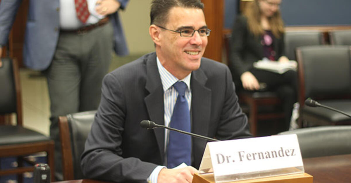Michael Fernandez ’83 Aims to Bring Scientific Evidence to Policy ...