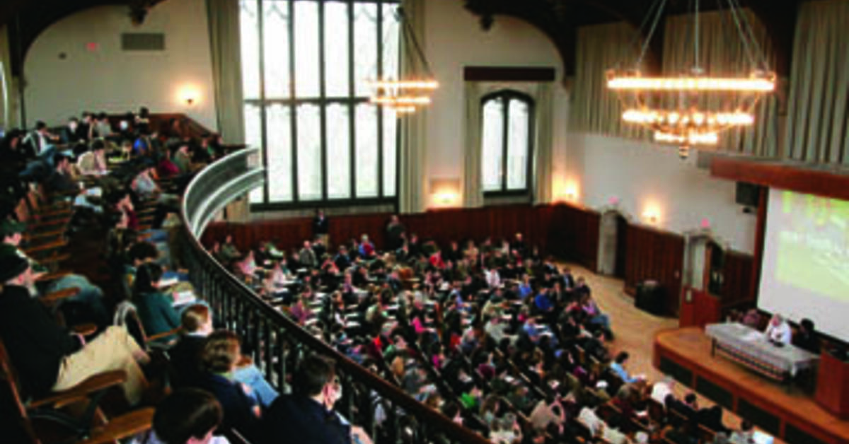 A century of McCosh Hall: Memorable moments | Princeton Alumni Weekly