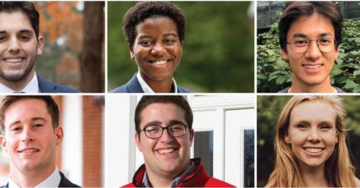 Students, Alumni Selected for Scholarships | Princeton Alumni Weekly