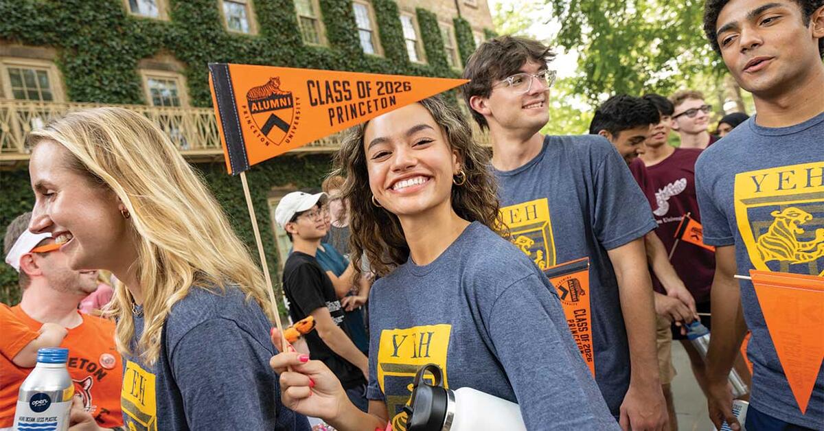 Fresh Faces Greet Princeton at Opening Exercises | Princeton Alumni Weekly
