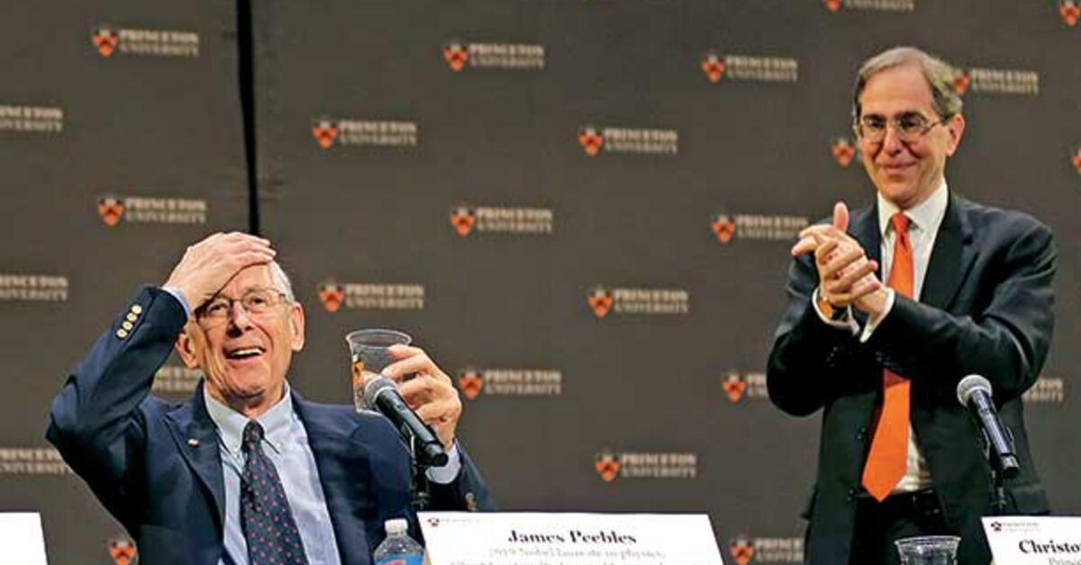 Master of the Universe: Peebles *62 Shares Nobel Prize for Insights ...