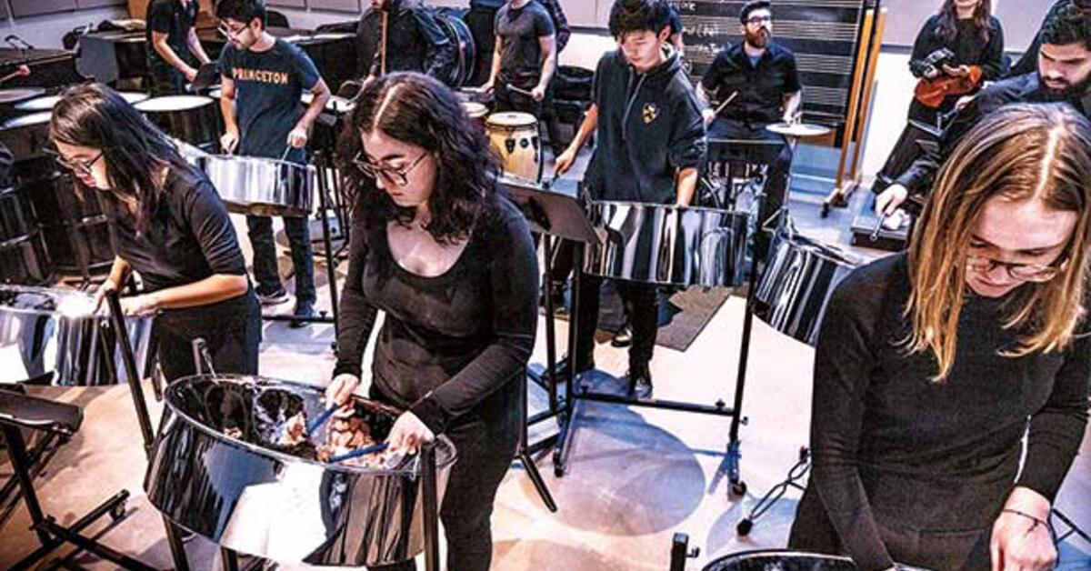 Steel Drum Band Offers Tropical Vibe | Princeton Alumni Weekly