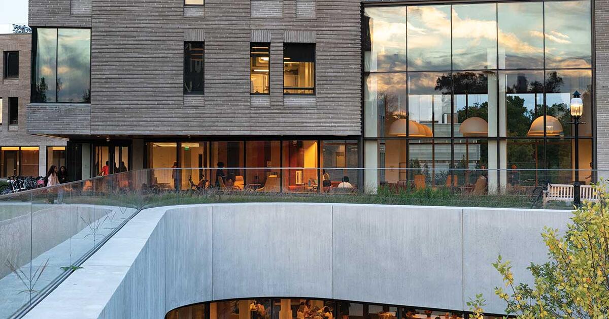 Campus Photo: Yeh College and New College West | Princeton Alumni Weekly