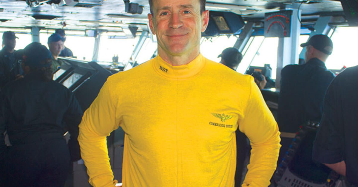 A Navy Pilot Takes the Helm of the USS Truman | Princeton Alumni Weekly