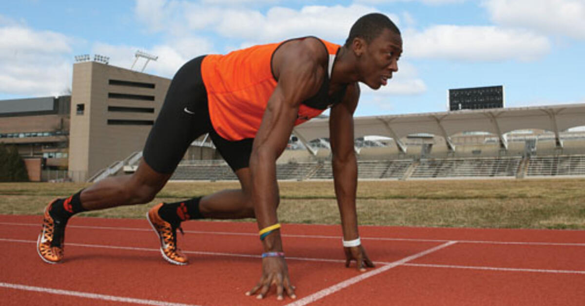 A record-setting runner finds his music on the track | Princeton Alumni ...