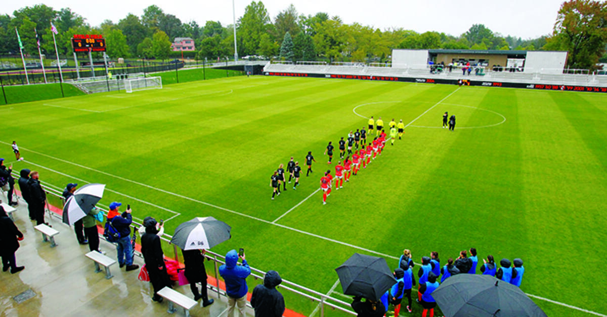In First Game at New Soccer Stadium, Tigers Trounce Dartmouth ...
