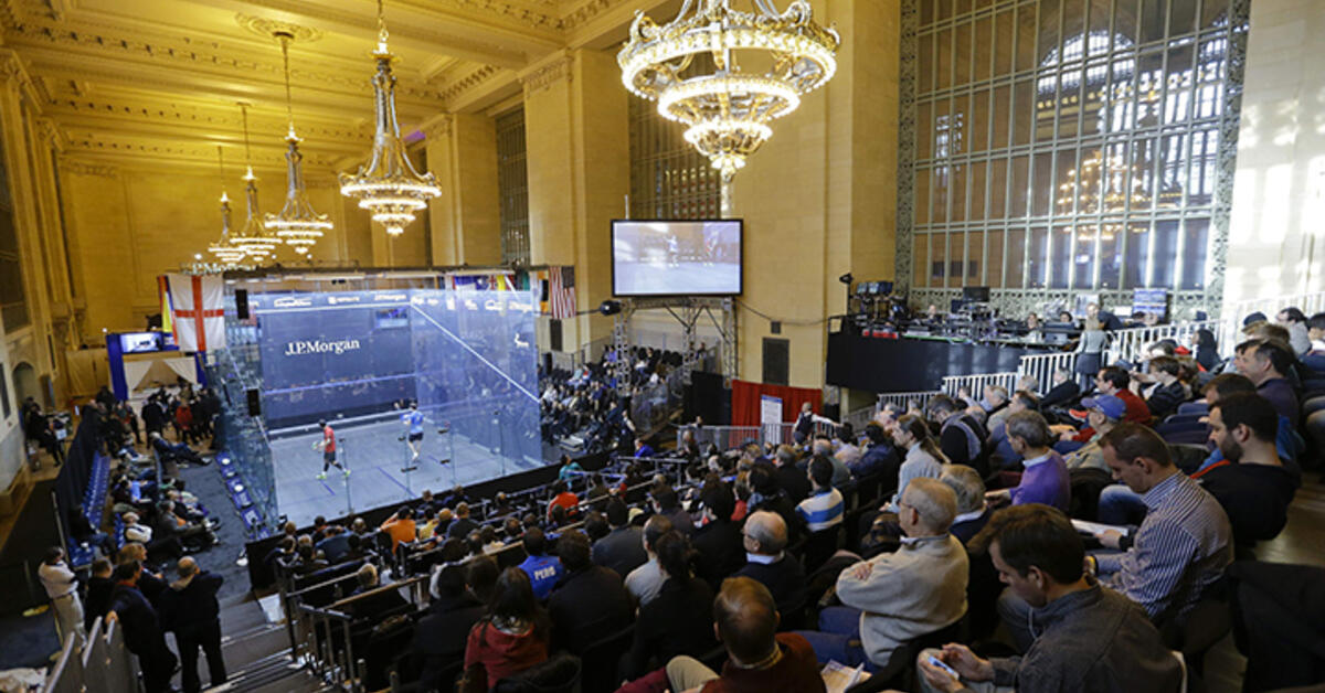 John Nimick ’81 Runs Iconic Squash Tournament in Grand Central ...