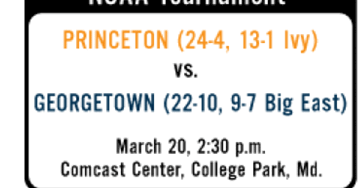 NCAA Preview: Princeton women's basketball vs. Georgetown | Princeton ...