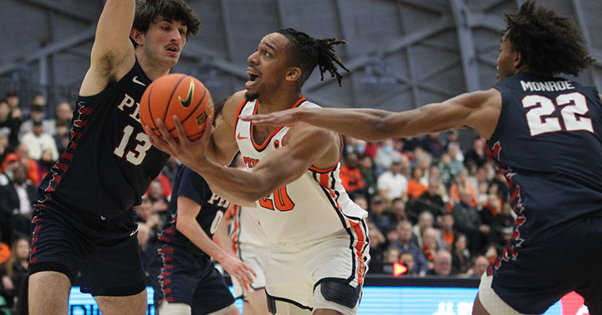 Evbuomwan Shines as Princeton Men’s Basketball Advances | Princeton ...